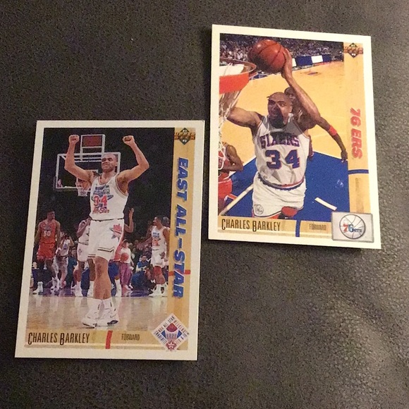 Upper deck | Other | Charles Barkley Basketball Cards 99 To 91 ...